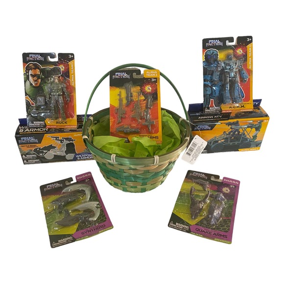 Nickelodeon | Toys | Final Faction Gift Basket Fillers Action Figures ...